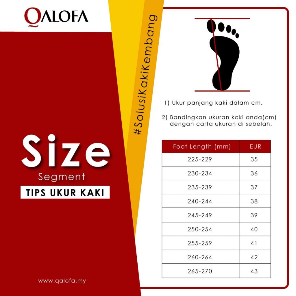 Size Chart Qalofa Size Chart Qalofa